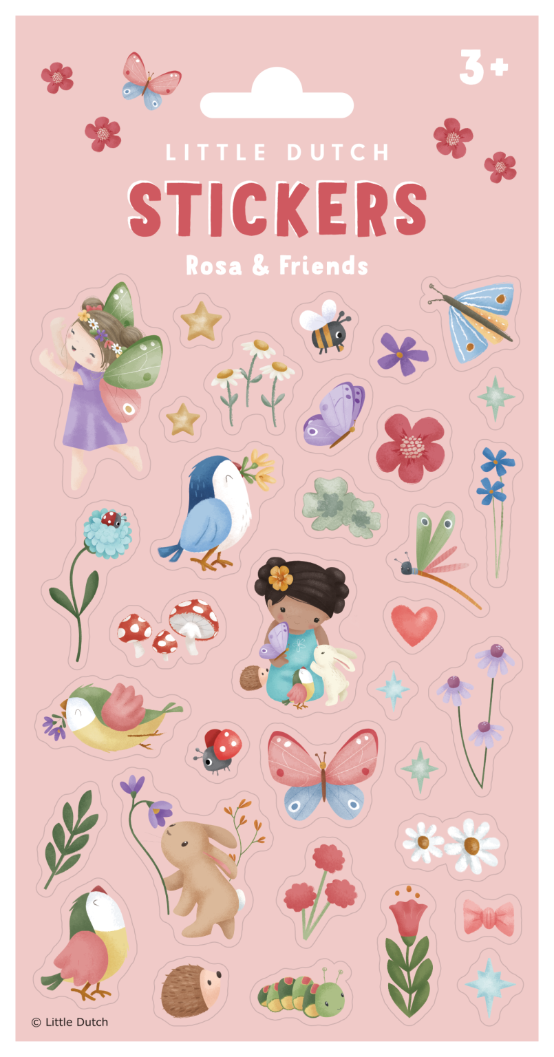 Stickervel Rosa & Friends - Villa Uk